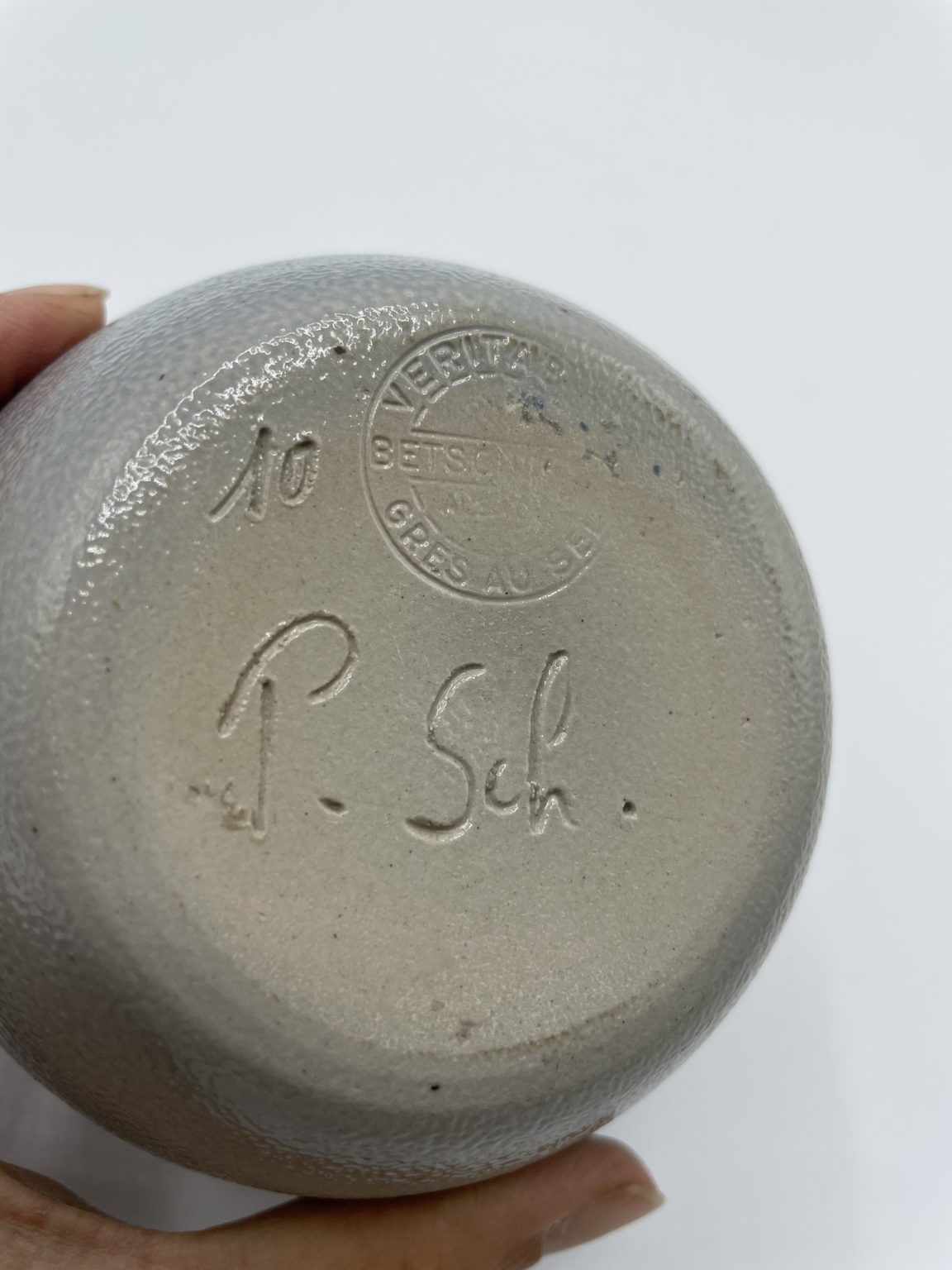 Petit vase en grès au sel d'Alsace BETSCHDORF - Ressourcerie Histoires ...