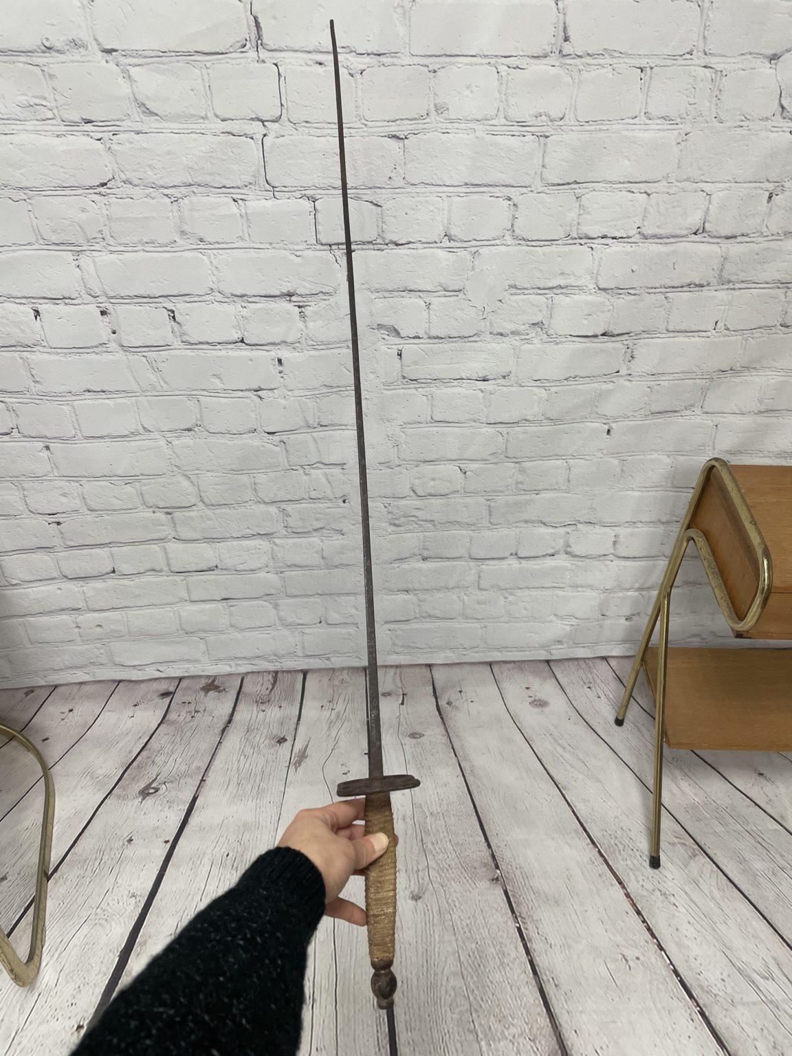 Epée vintage fleuret Solingen - Ressourcerie Histoires Sans Fin