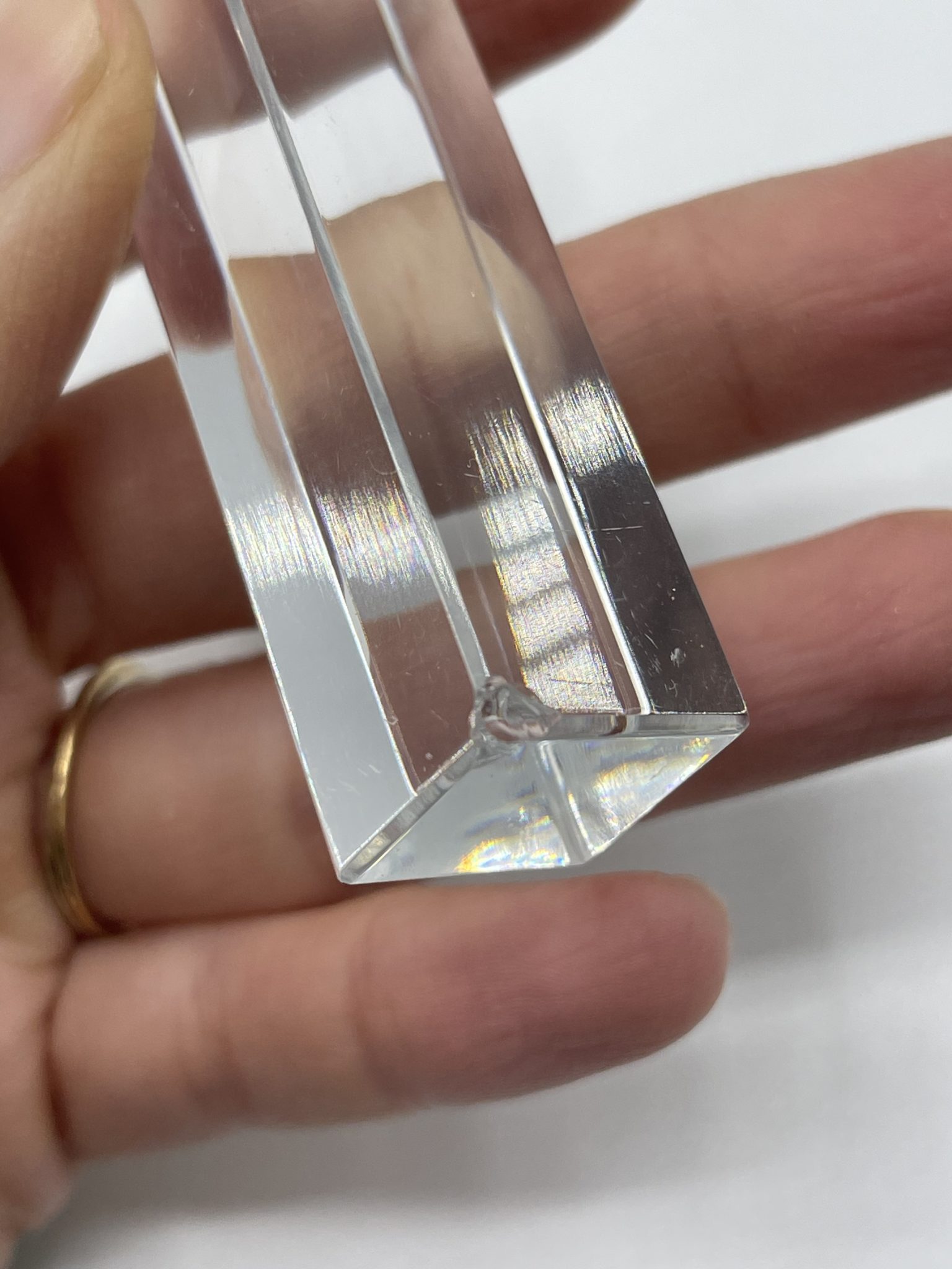 Lot de 12 repose couverts repose couteaux en cristal Baccarat ...