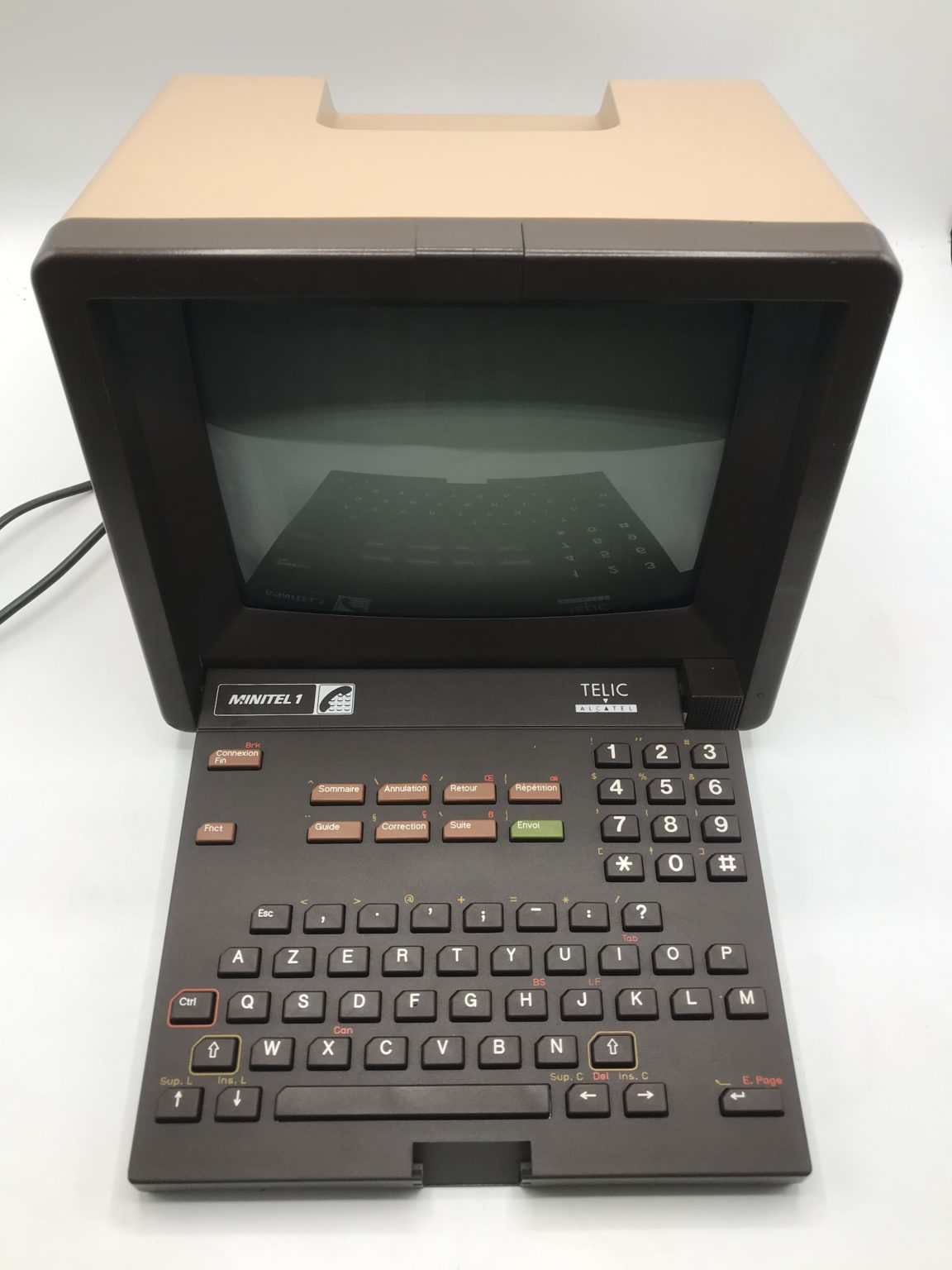 Minitel1 Alcatel Telic vintage - Ressourcerie Histoires Sans Fin