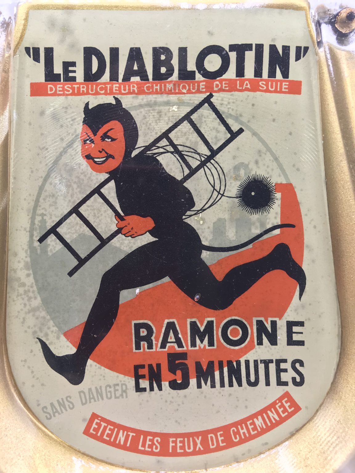 Ramasse monnaie vintage "Le diablotin" - Ressourcerie Histoires Sans Fin