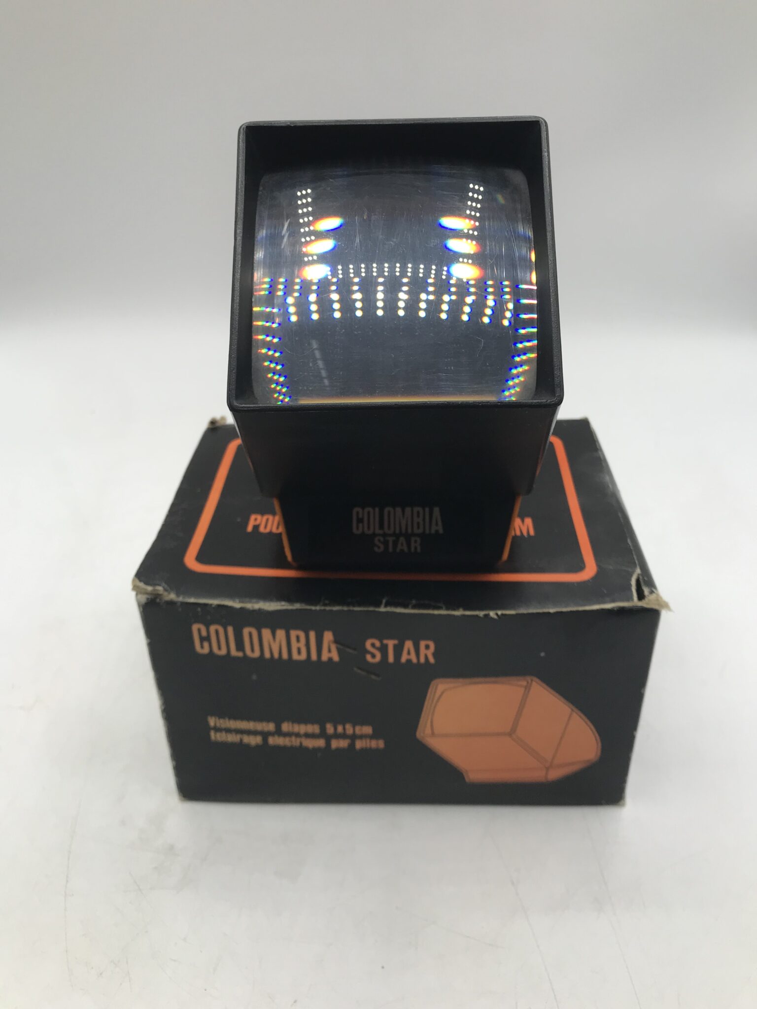 Visionneuse diapos Colombia Star vintage - Ressourcerie Histoires Sans Fin