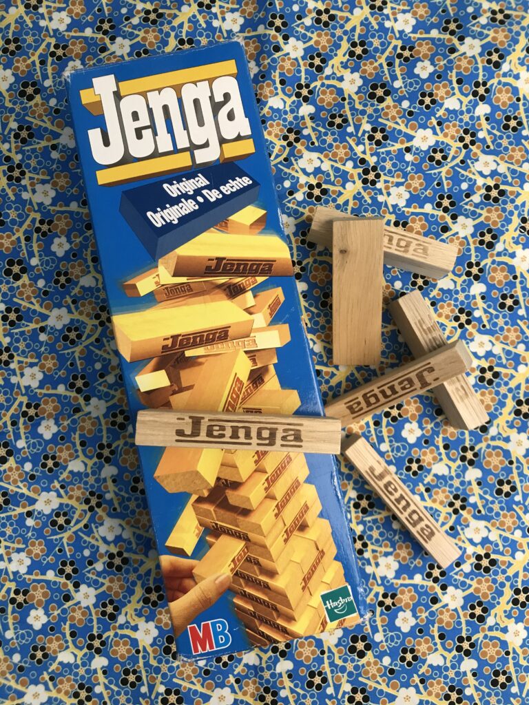 Jenga vintage - Ressourcerie Histoires Sans Fin