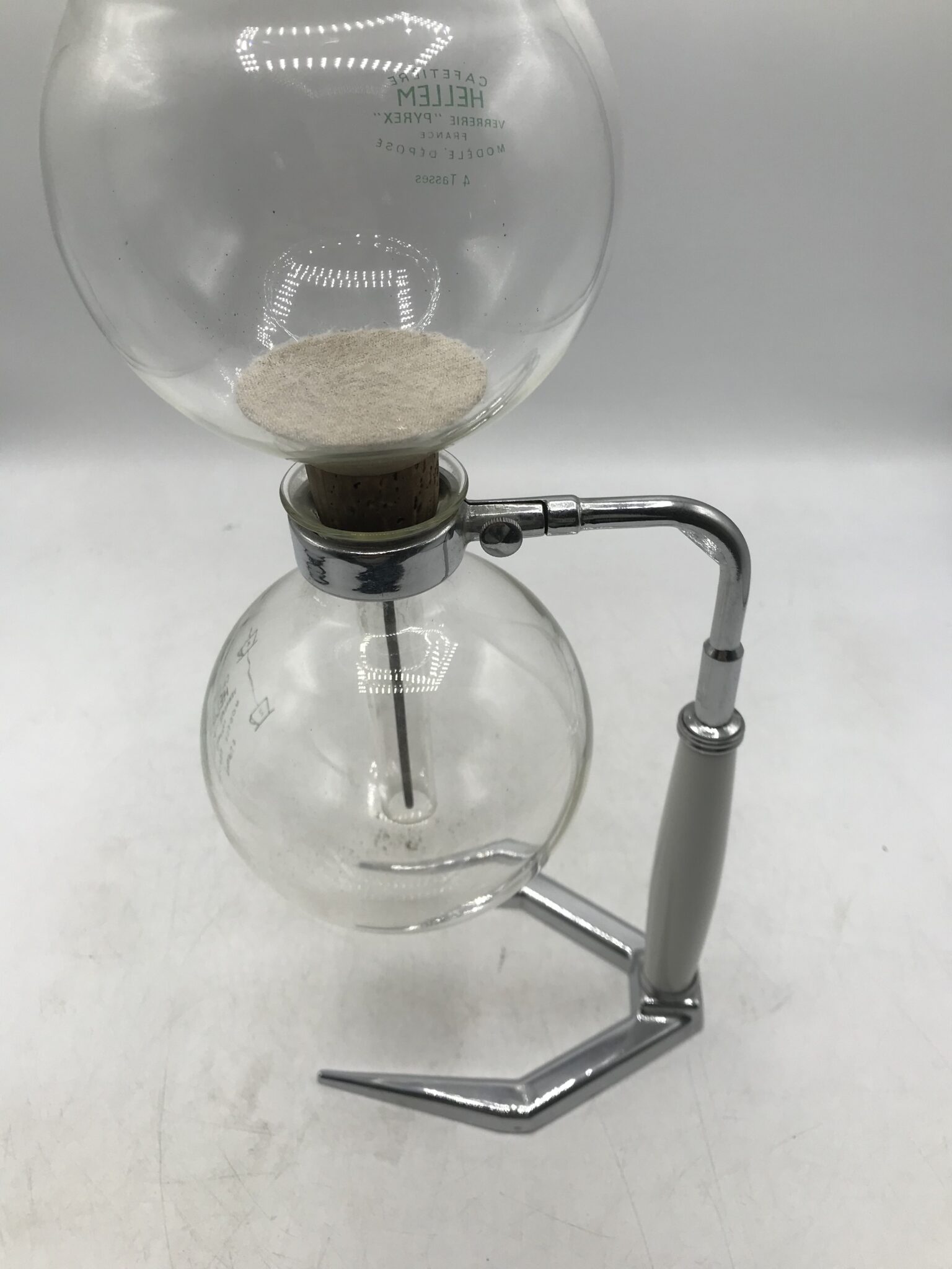 Cafetière Hellem Pyrex 4 tasses - Ressourcerie Histoires Sans Fin
