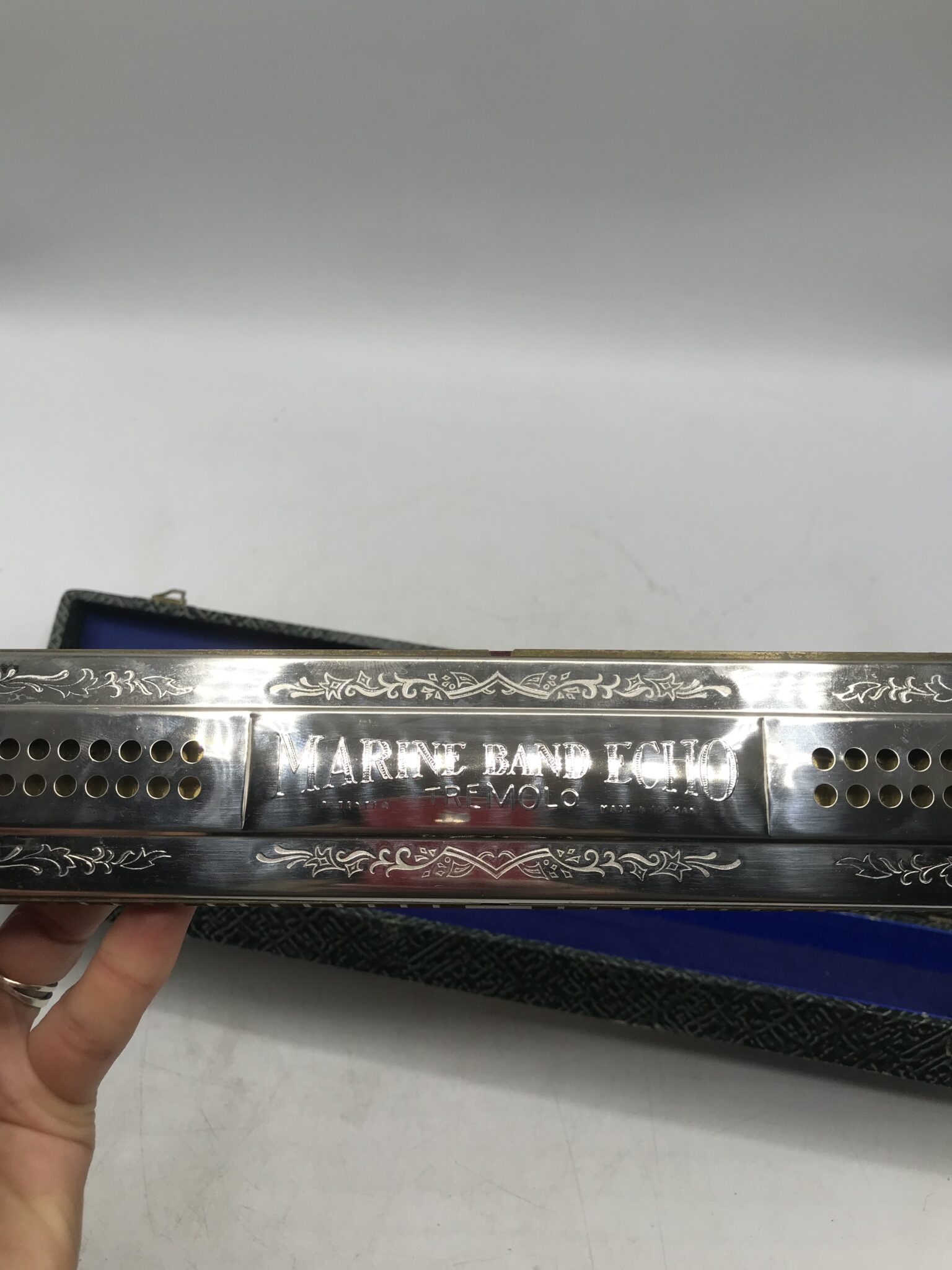 Harmonica M.Hohner Marine Band Echo - Ressourcerie Histoires Sans Fin