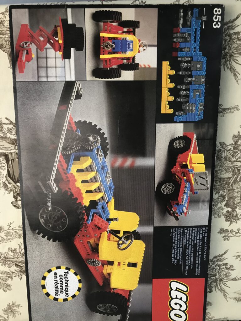 Boite de Lego 853 Technique - Ressourcerie Histoires Sans Fin
