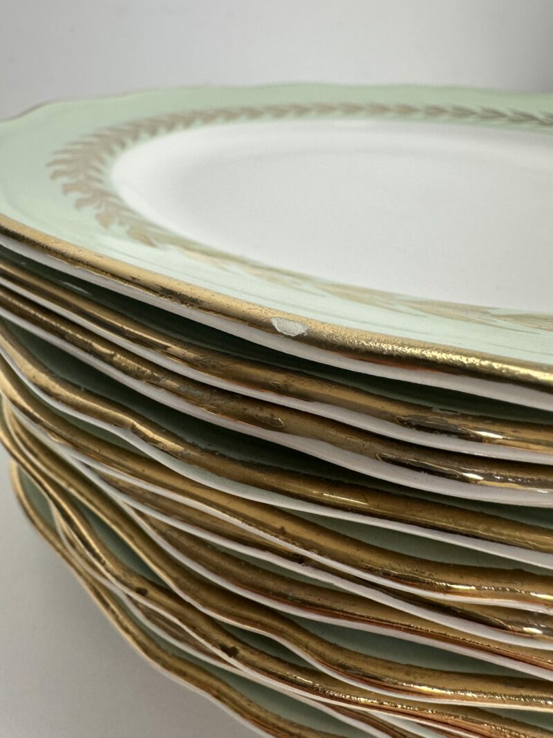6 assiettes plates l'Amandinoise - Ressourcerie Histoires Sans Fin
